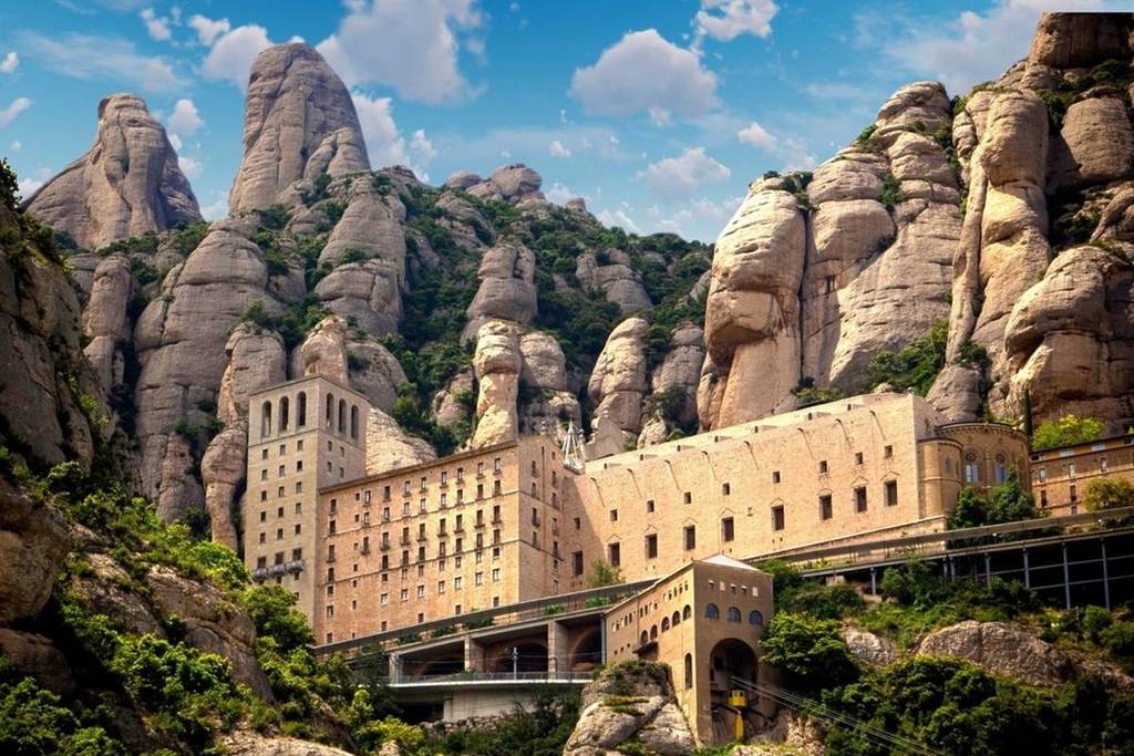 This incredible monastery, nestled in breathtaking surroundings, is ...