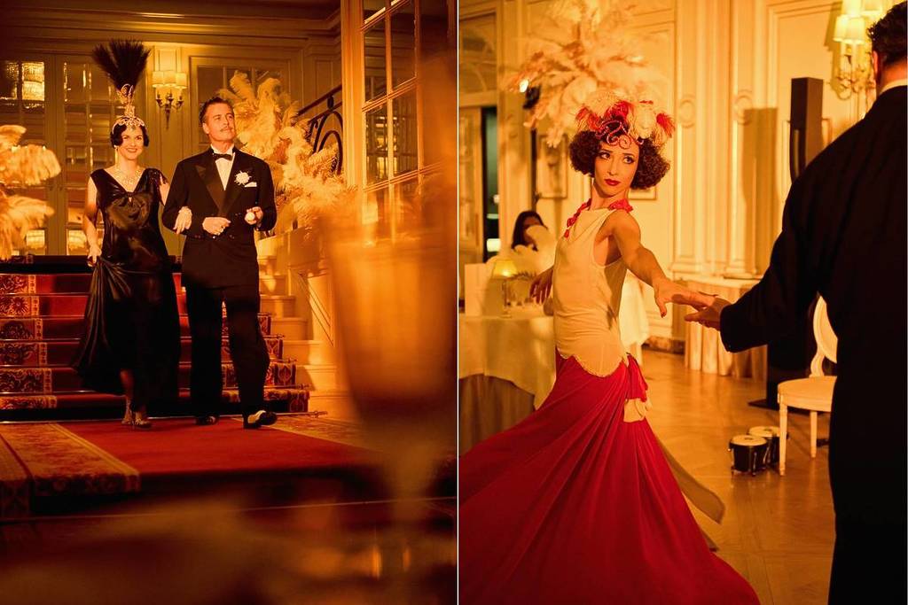 In Paris, Gatsby-themed evenings, featuring a Roaring Twenties dinner show