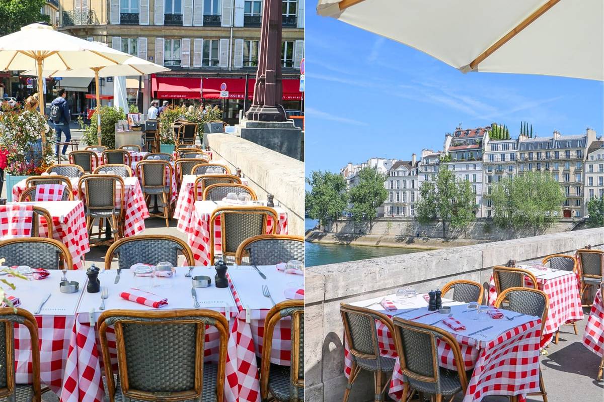 A Rôtisserie d’Argent abre a sua esplanada à beira do Sena