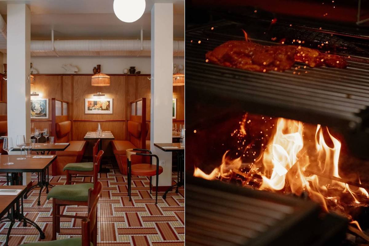 Paying homage to the “Château Ambulant,” the Parisian bistro Calcifer ...