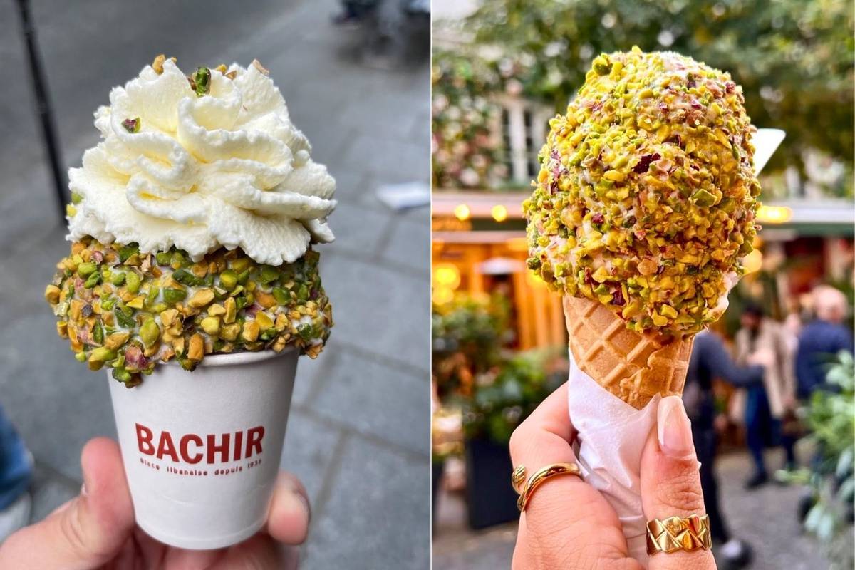 This delicious Lebanese ice cream, created in 1936, delights Parisians ...