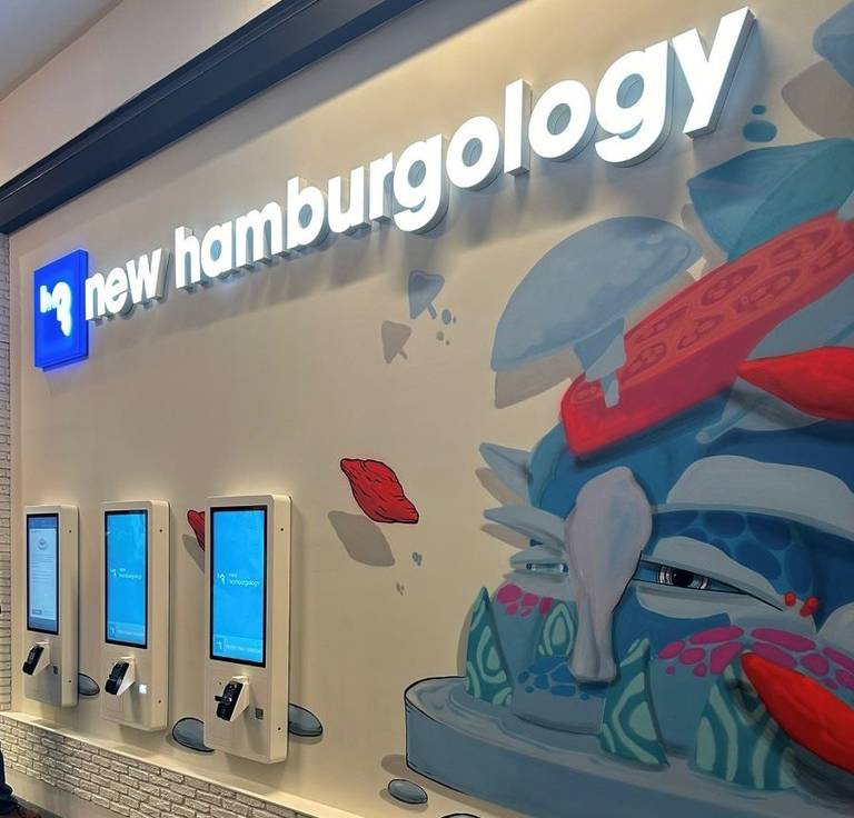 Este novo espaço da cadeia de restauração h3 aposta na arte urbana