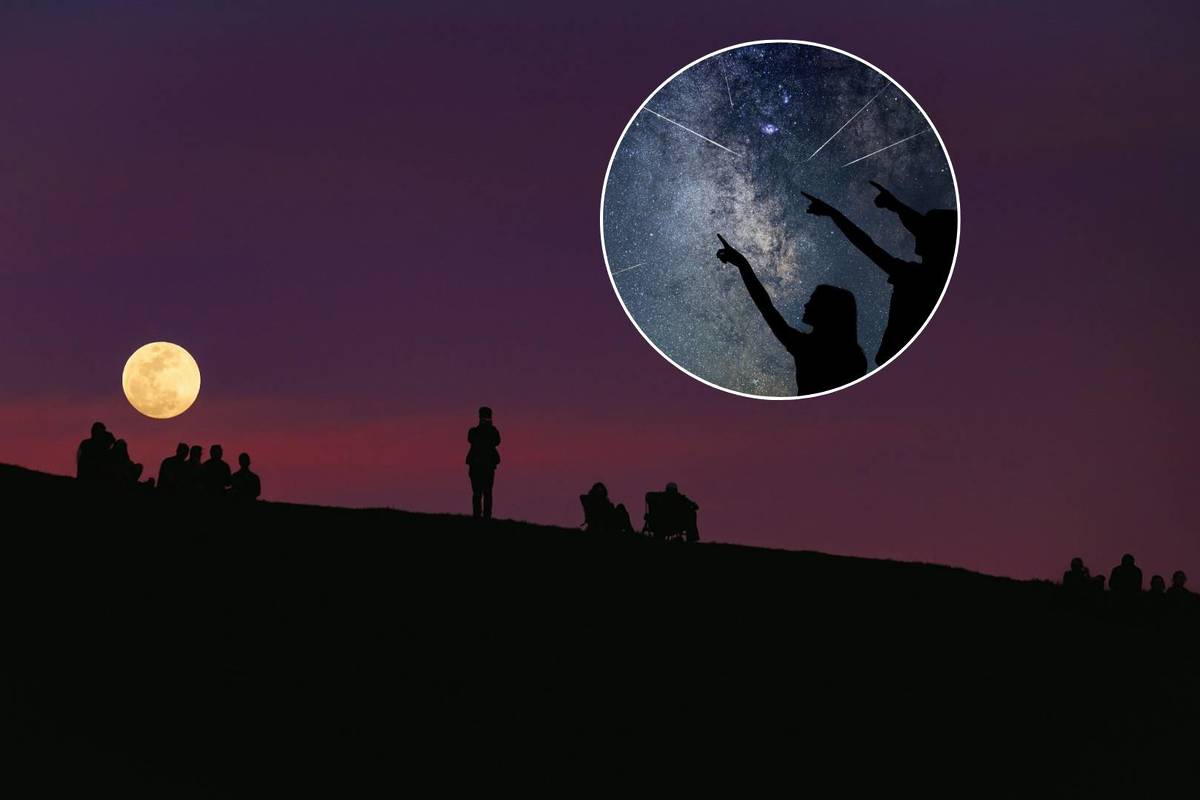 Uma espetacular lua cheia e uma chuva de meteoros prometem ‘iluminar ...