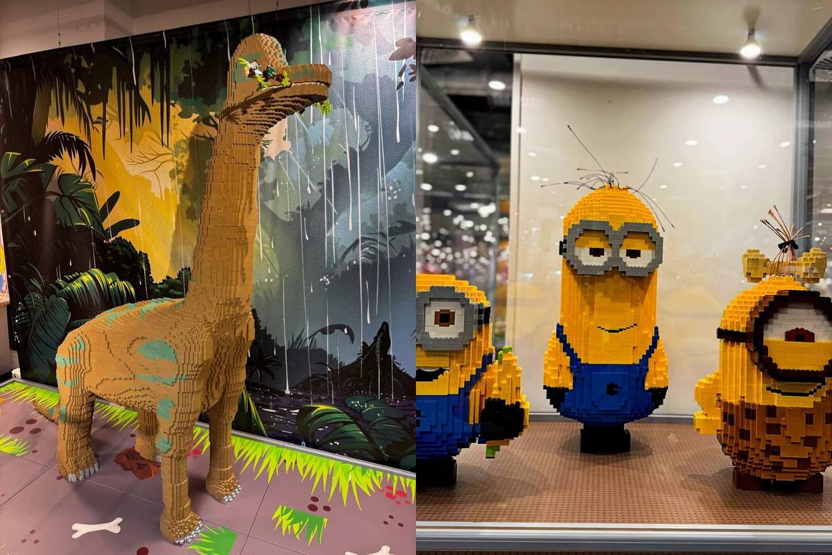 Mais de 10 milhões de peças e 2 mil metros quadrados: o universo LEGO ...