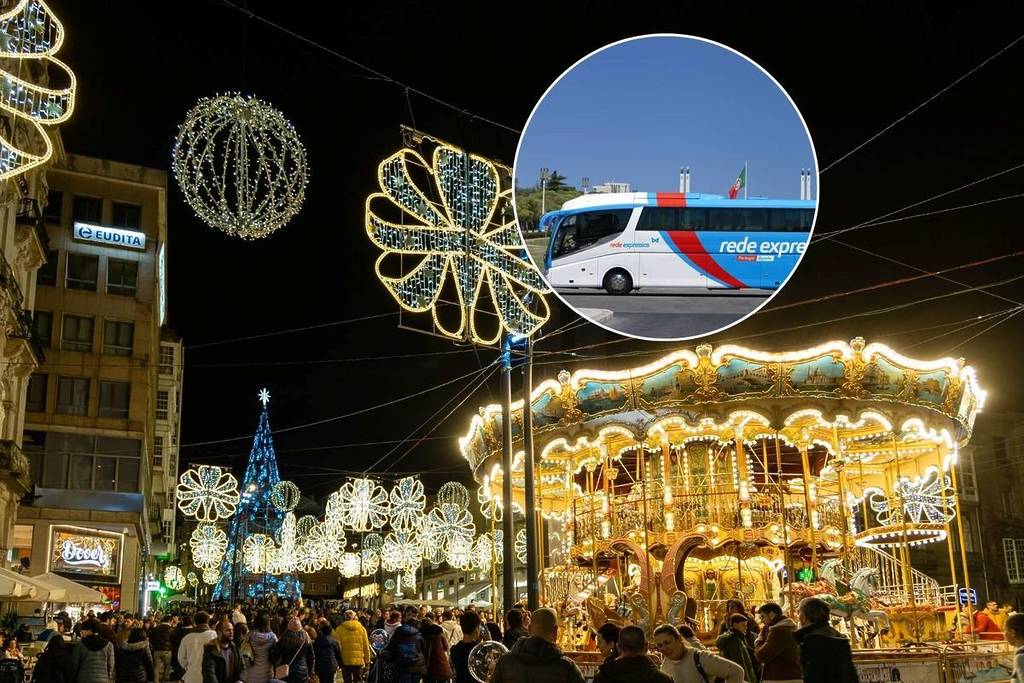 The magic of Christmas from Vigo, 1h30 from Porto: return tickets for just €19.50