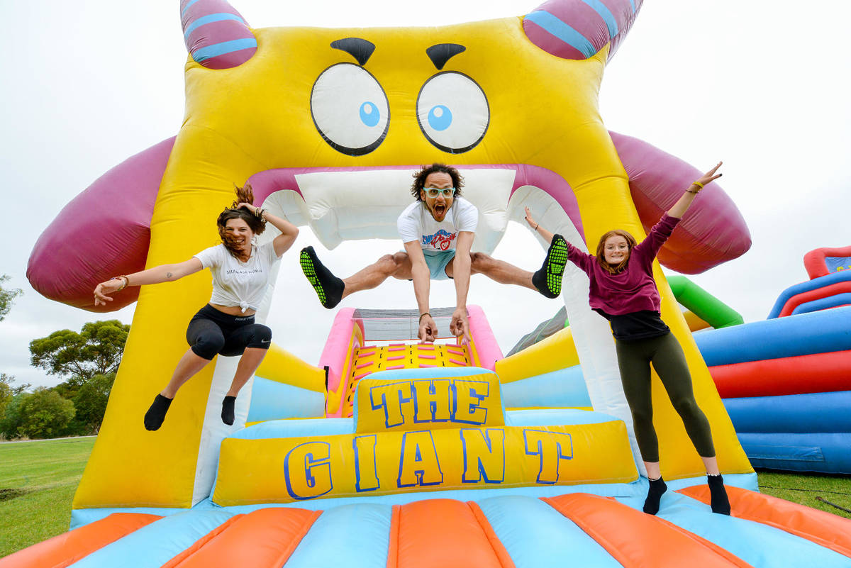 The Largest Bounce House In The World Lands In Richmond