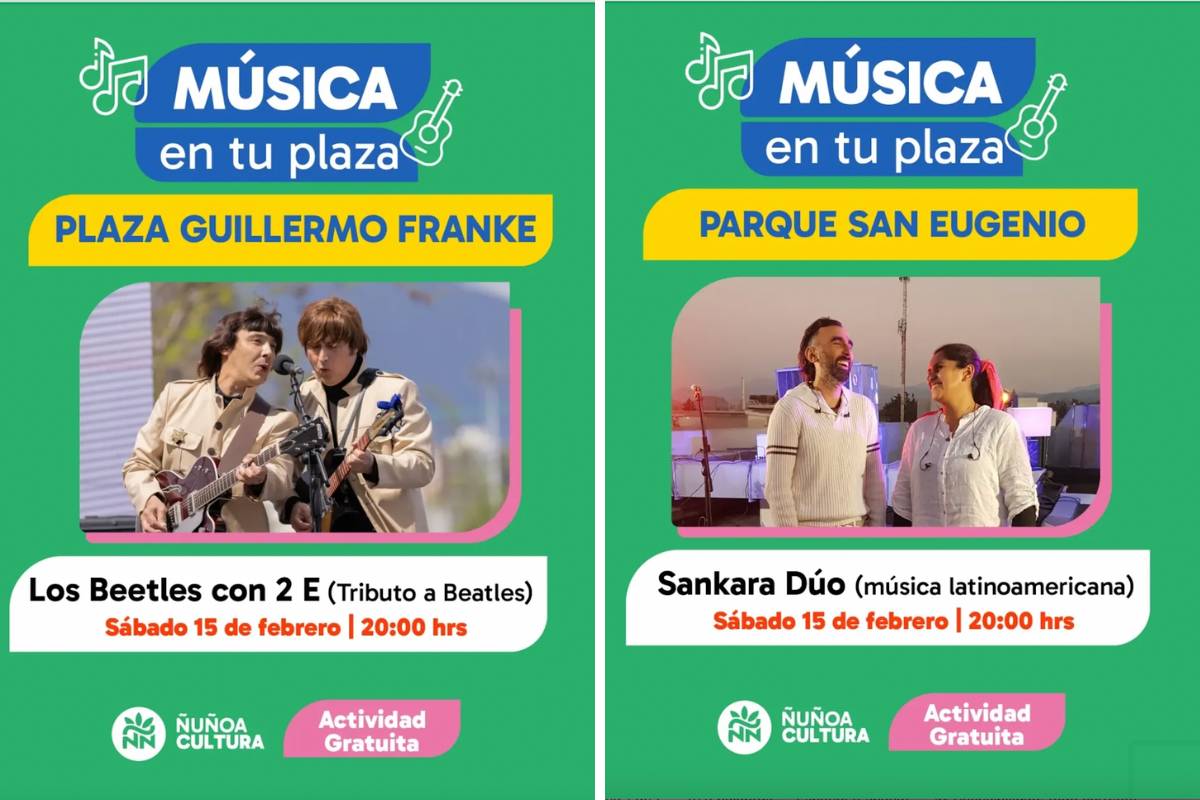 Panoramas este fin de semana en Santiago para gozar la capital