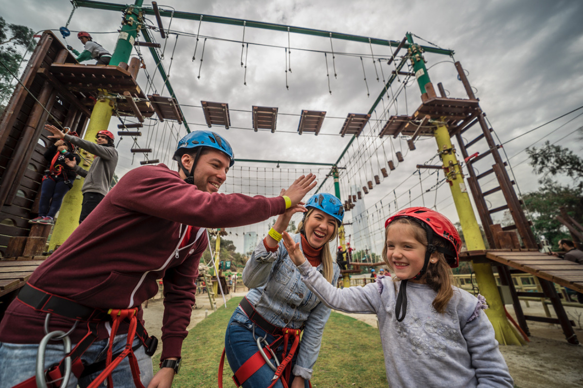 Parque Aventura con niños