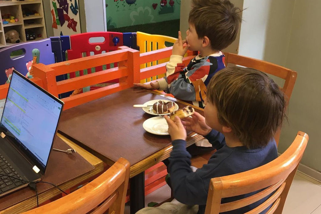 Cafeterías para ir con niños
