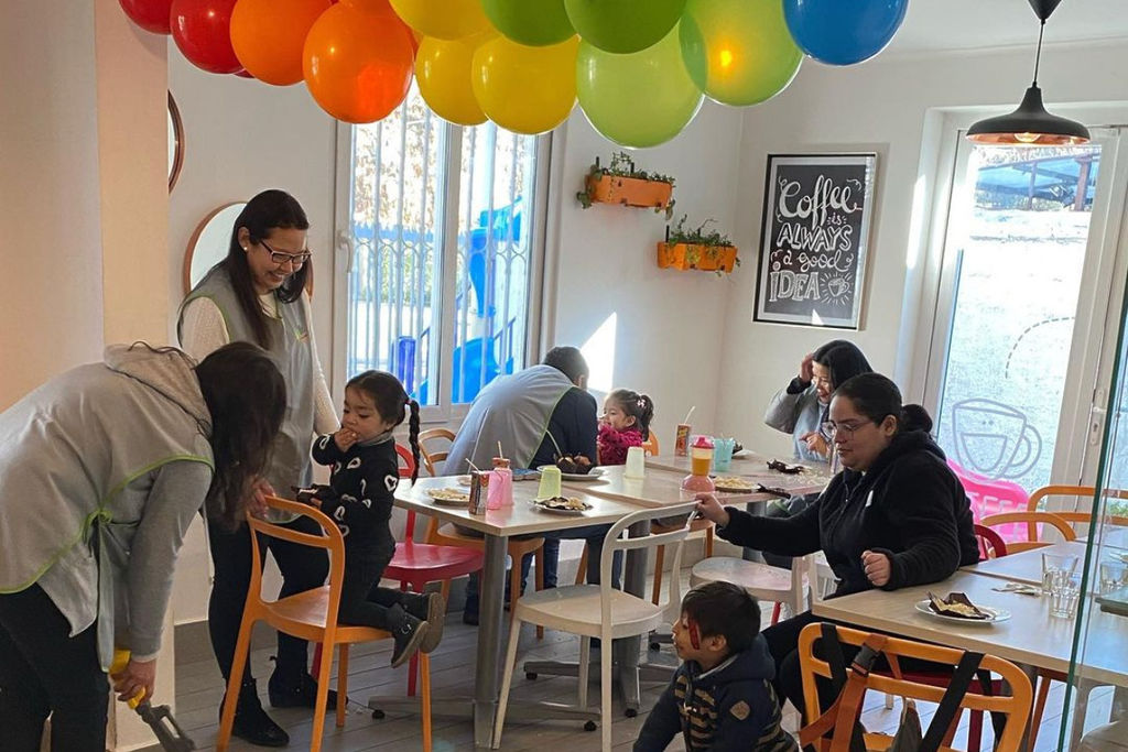 Cafeterías para ir con niños