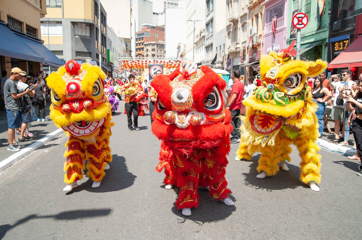 São Paulo recebe o festival gratuito da Lua Chinês — maior dragão do ...