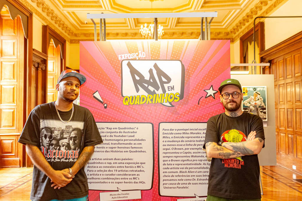 'Rap em Quadrinhos' transforma rappers em personagens de HQs