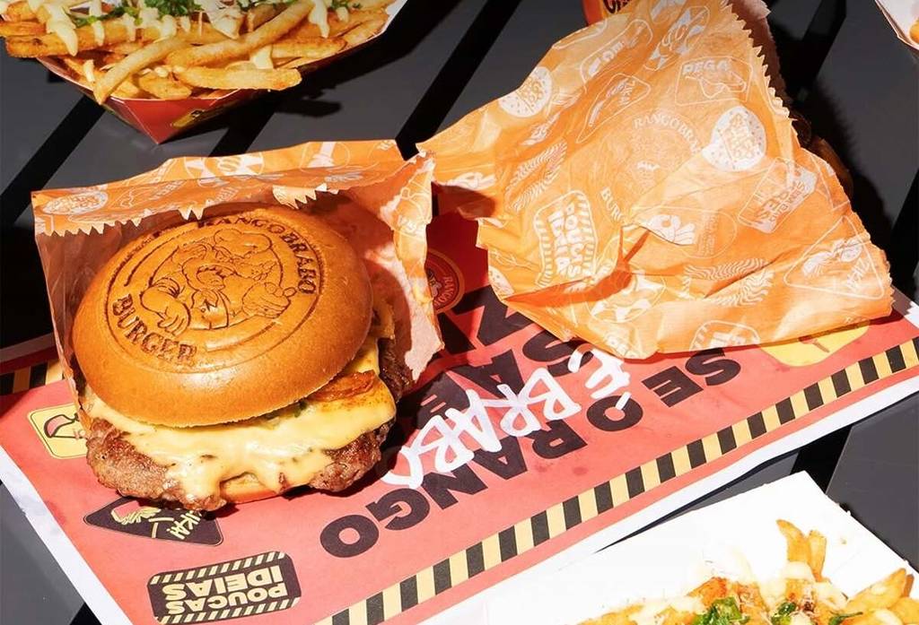 Rango Brabo Burger: conheça a hamburgueria do Podpah