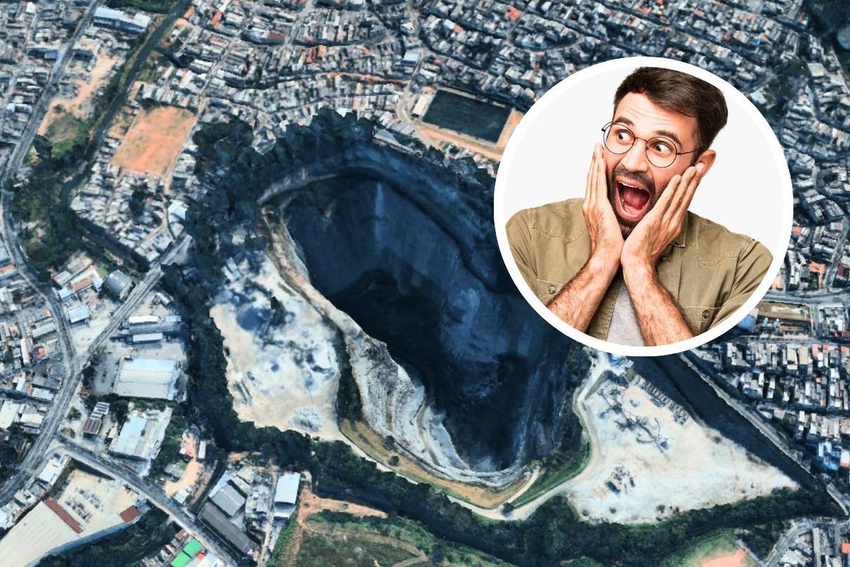 Did you know that there is a 200-meter crater in the East Zone of São ...