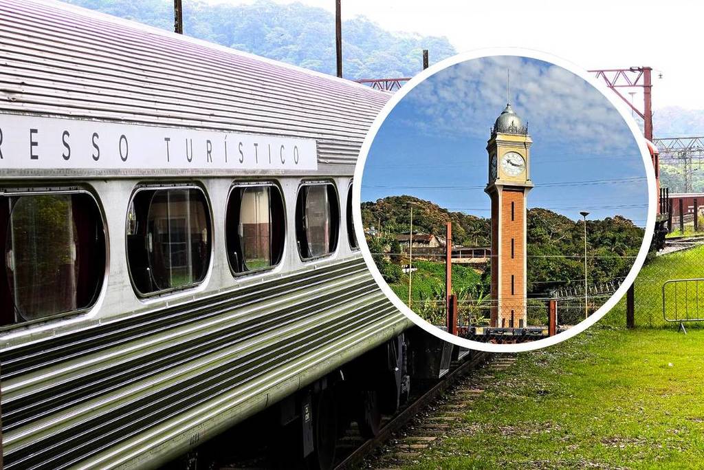 Esta viagem de trem leva você a uma vila do século 19 a menos de 2 horas de SP — casas inglesas ...