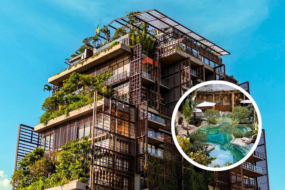 São Paulo's most beautiful building has an impressive vertical forest ...