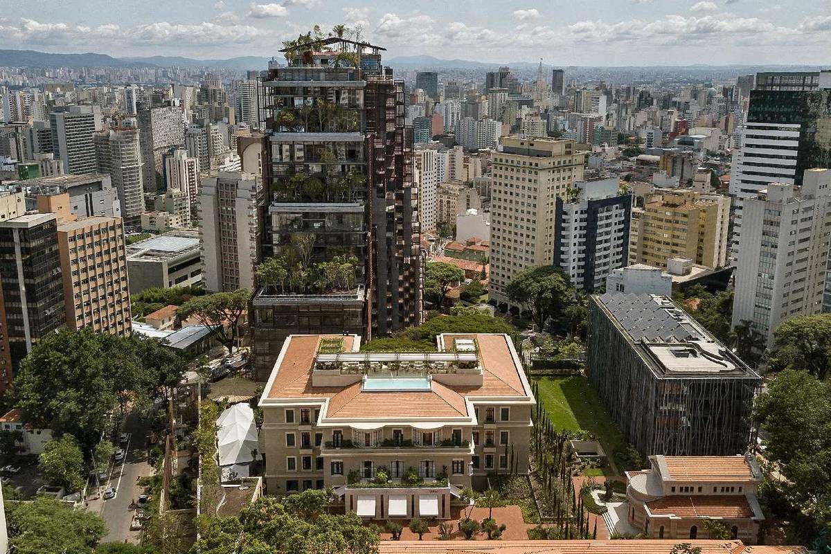 O prédio mais bonito de São Paulo tem uma floresta vertical ...