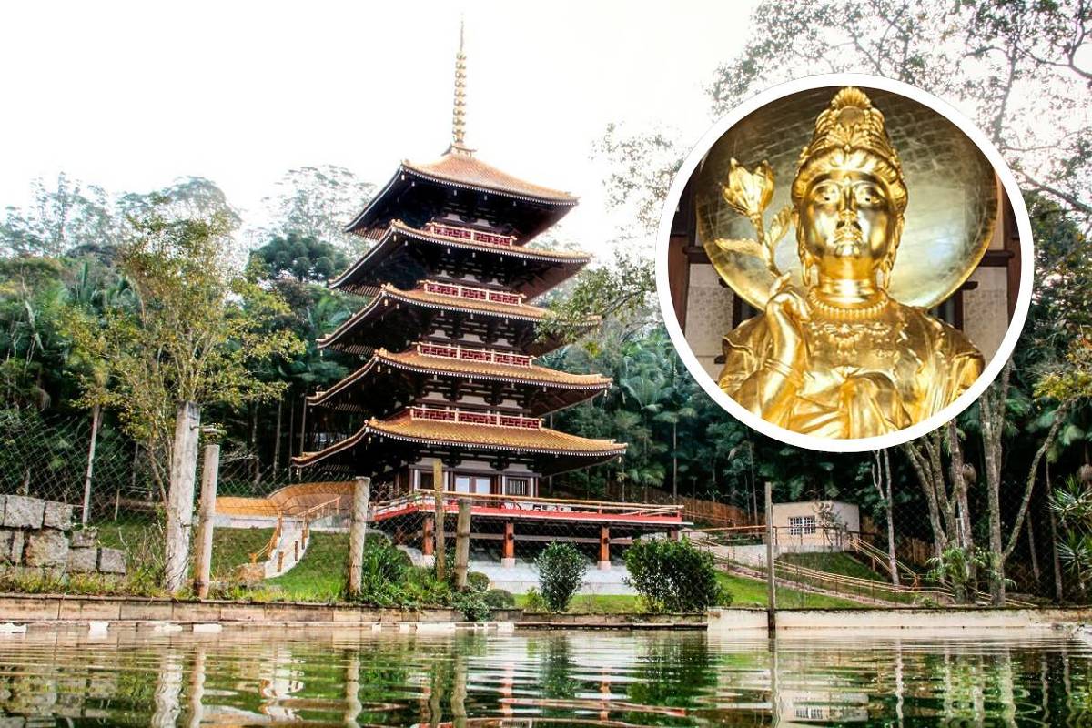 This impressive Japanese tower is the largest in Brazil - and only 40 ...