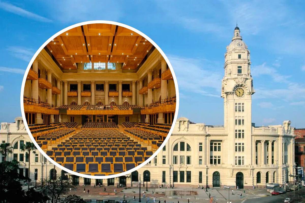 Brazil's first concert hall was born inside an abandoned train station ...