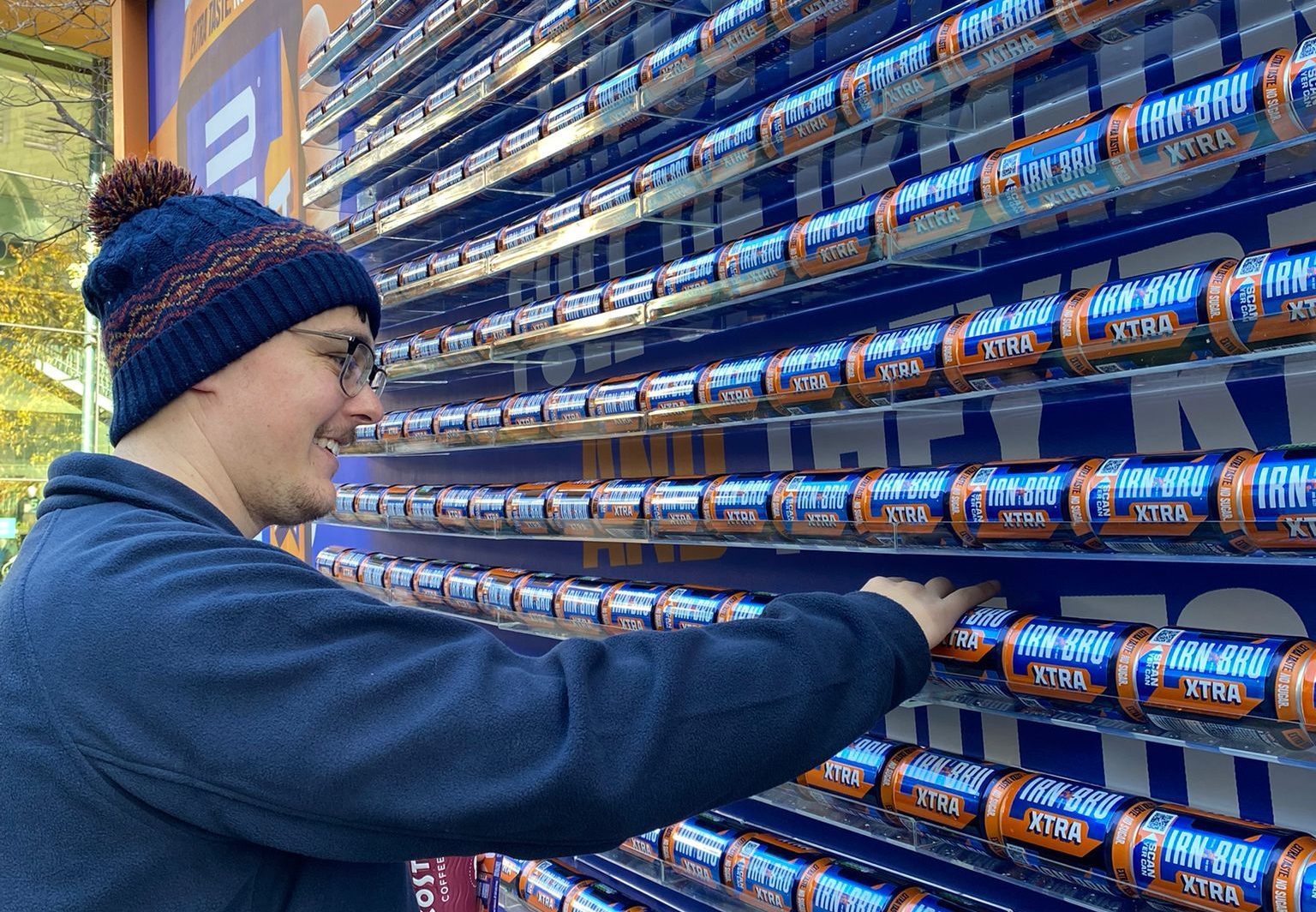 Drink Free Irn-Bru At A Billboard This Weekend - Secret Edinburgh
