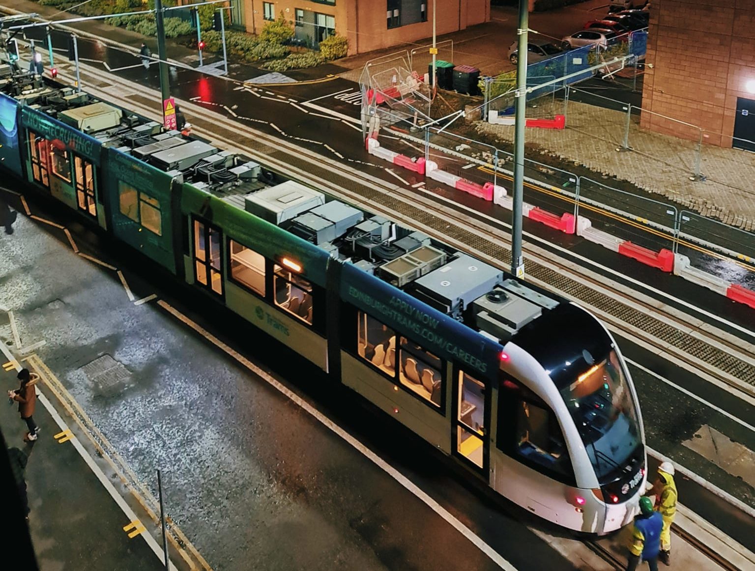 Trams Have Been Spotted Running Down To Leith For The First Time As ...