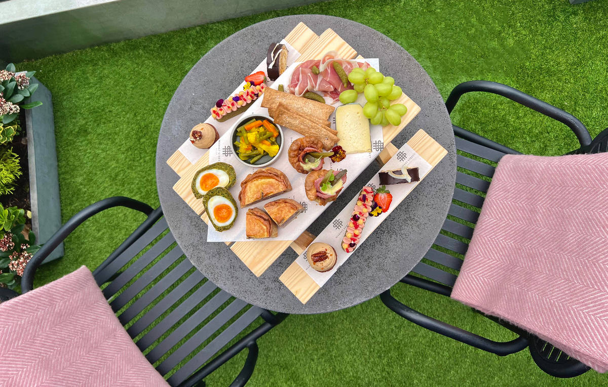 Indulge In A Picnic Afternoon Tea At The Champagne Rooftop Bar: Nor' Loft