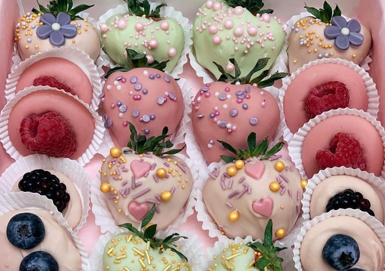 Beautiful Chocolate Covered Strawberries To Your House • Polaberry