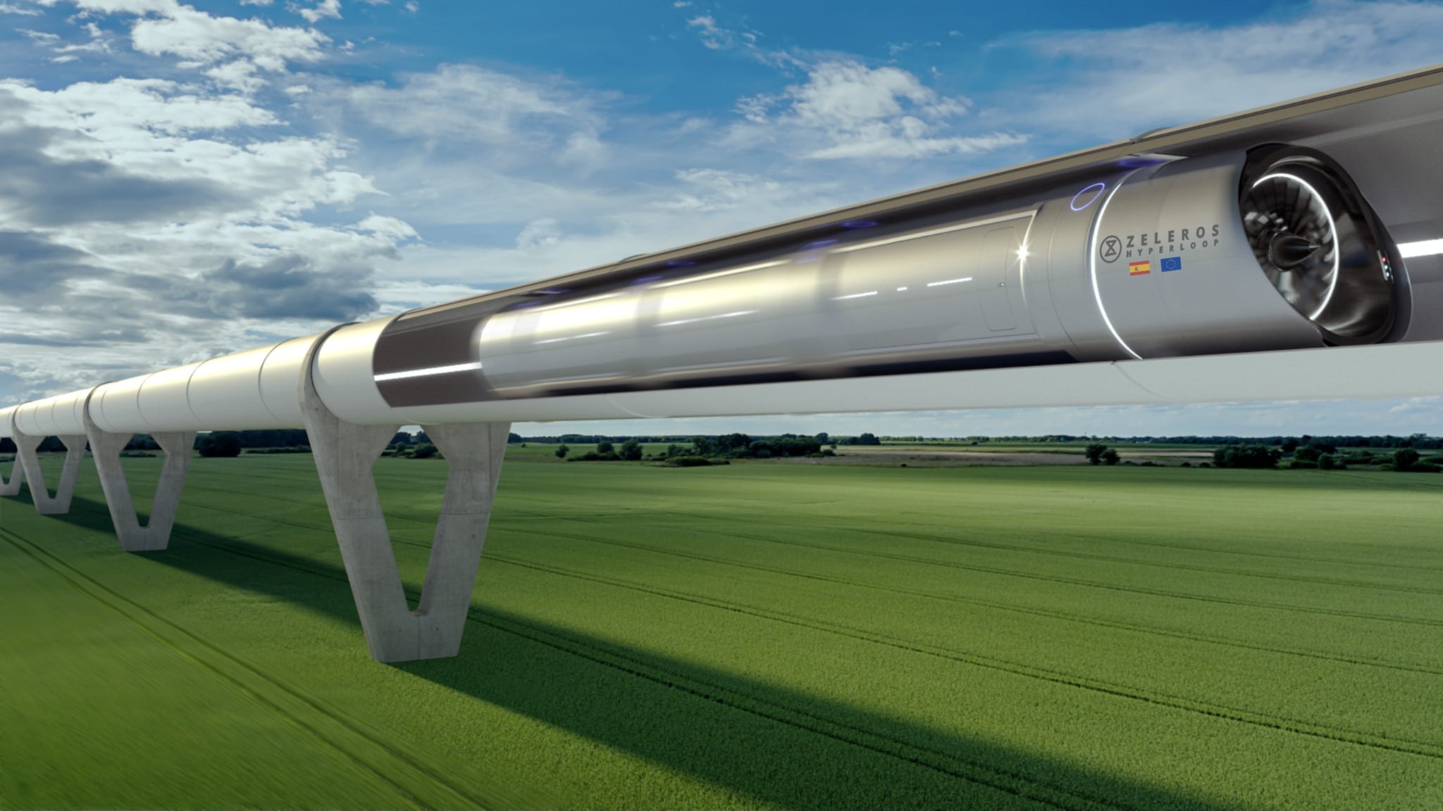 Zero Emission Hyperloop Trains Could Soon Connect Europe's Cities
