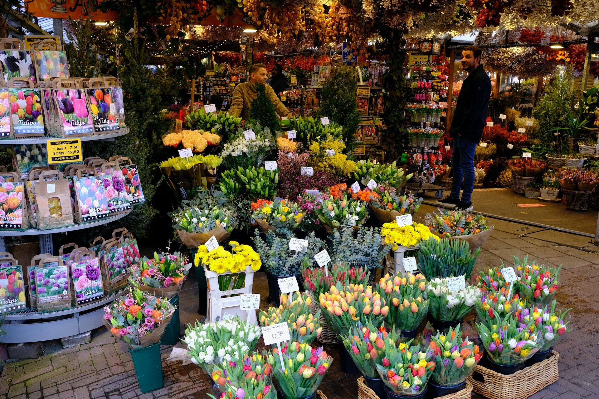 Bloemenmarkt: The World's Only Floating Flower Market