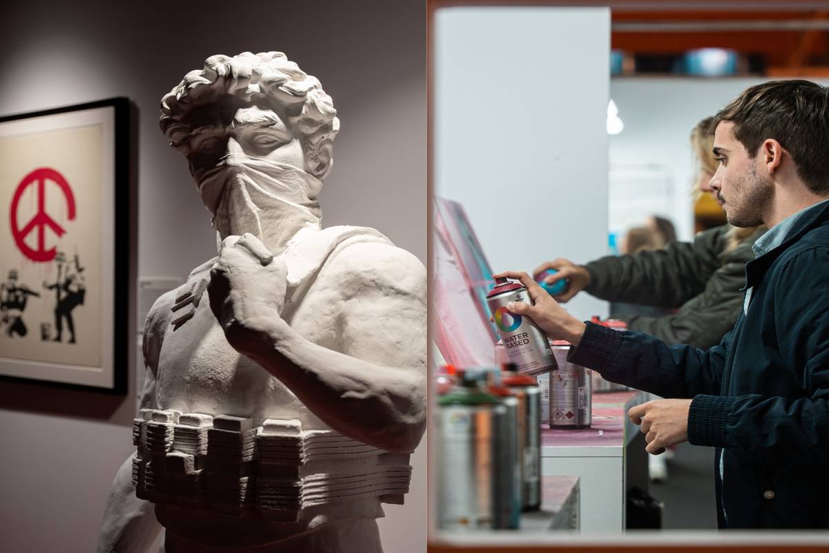 Banksy Exhibition Amsterdam