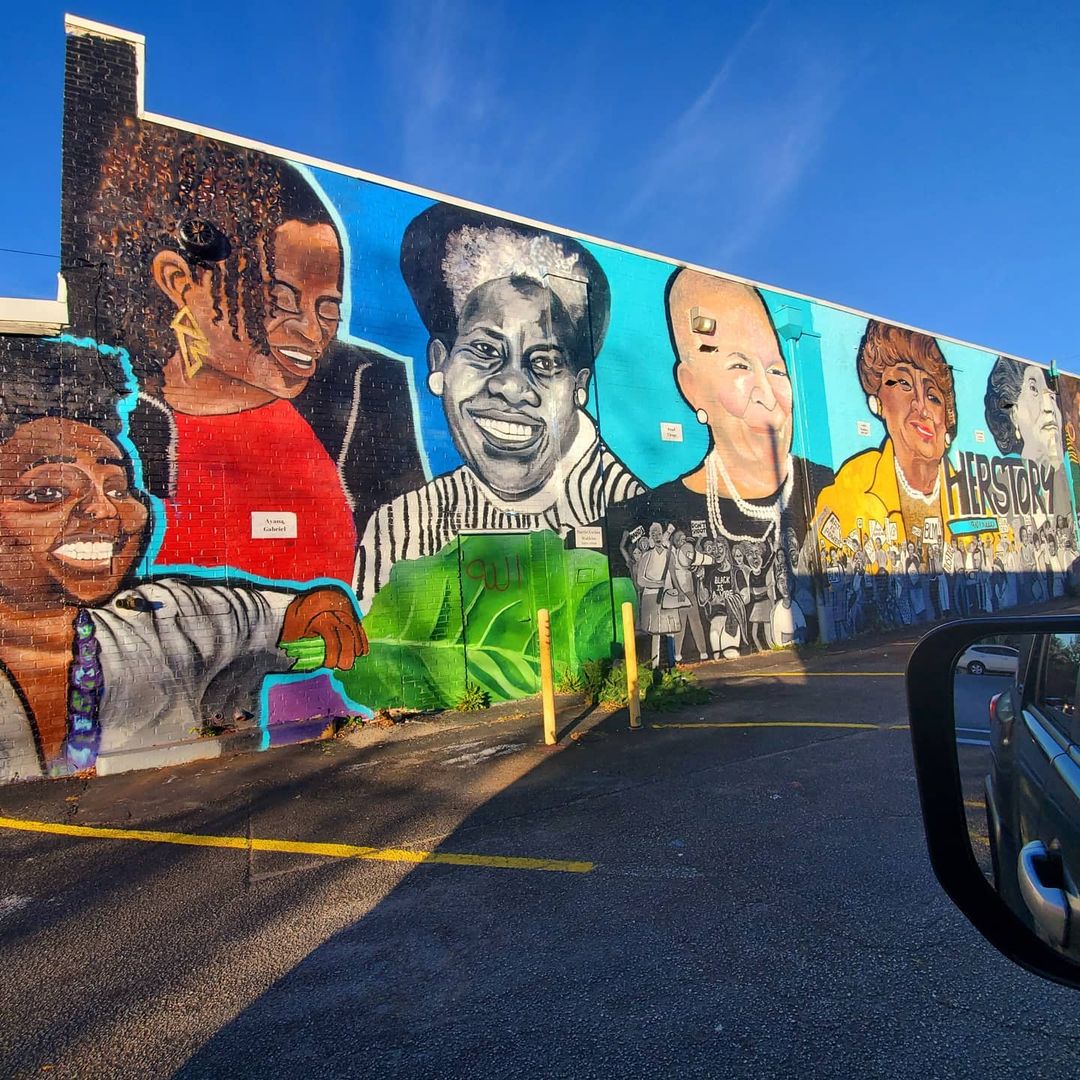 Mural Honors Unsung Female Civil Rights Activists In Atlanta's West End ...