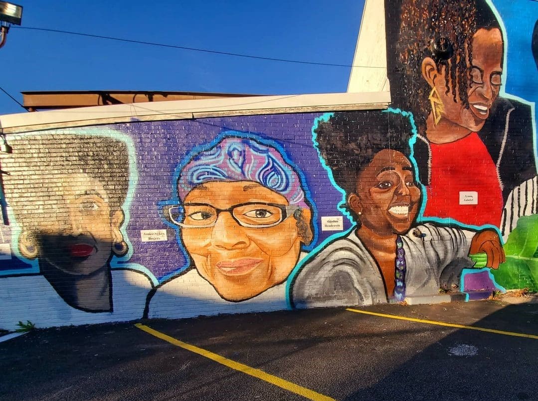 Mural Honors Unsung Female Civil Rights Activists In Atlanta's West End ...