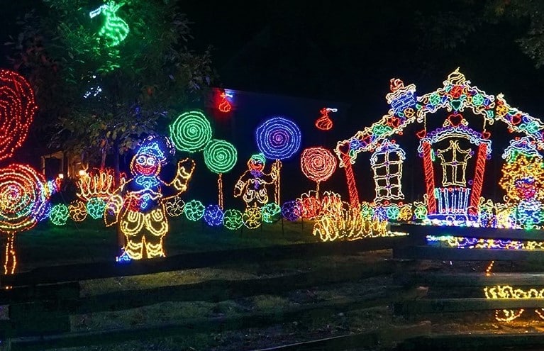 A Million Lights Light Up Rock City With Their Magical Holiday Trail