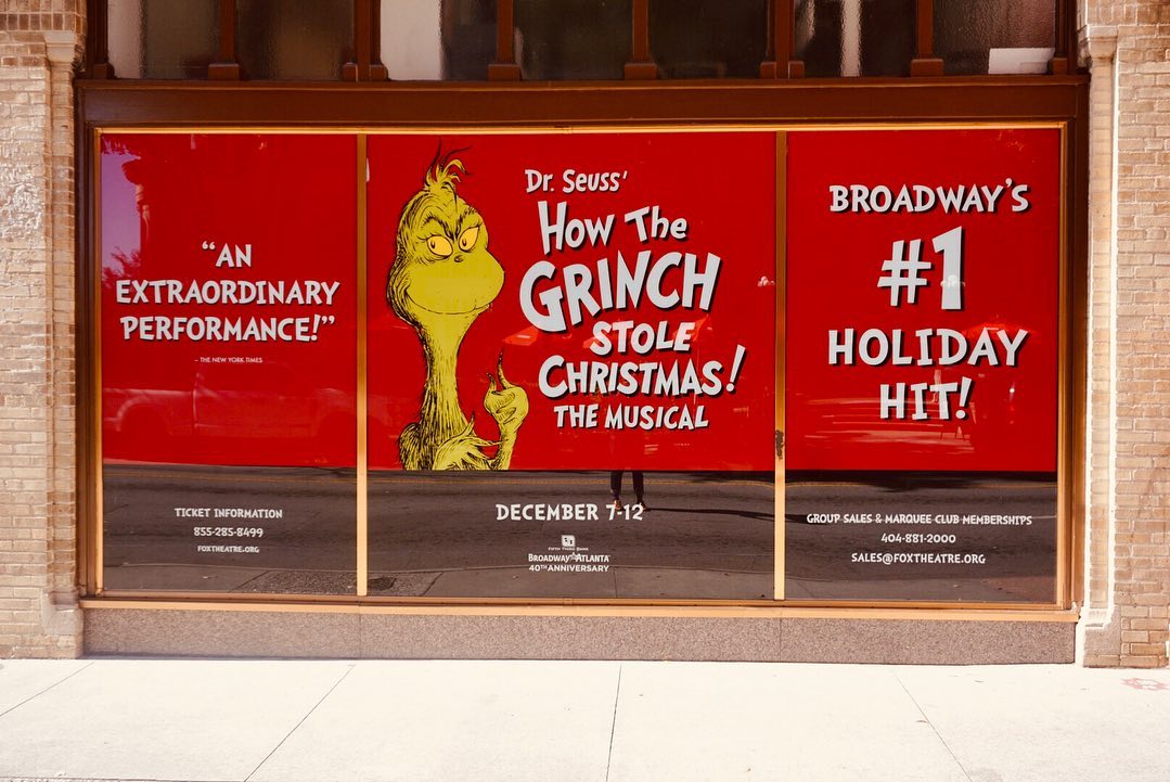 Enjoy Broadway's Grinch Musical At The Historic Fox Theatre This Month