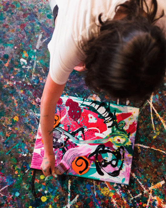 Create Your Own Splatter Masterpiece At This Immersive Art Studio In ...