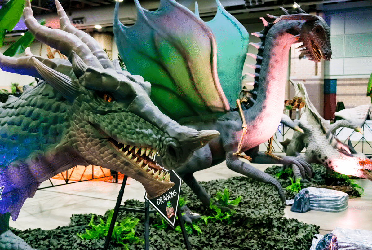 Go Back To Jurassic Times At This Dino & Dragon Stroll Coming To Atlanta