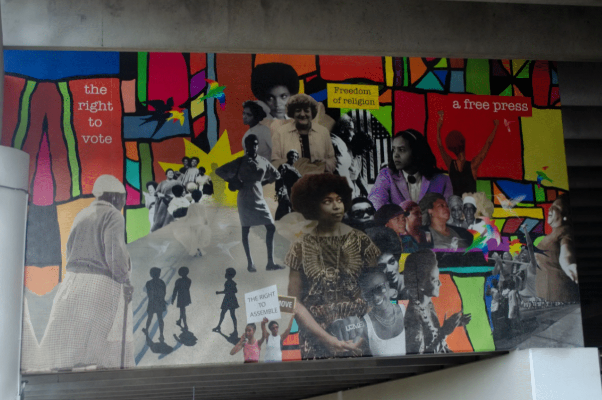 This Mural In Freedom Park Honors Women From The Civil Rights Movement