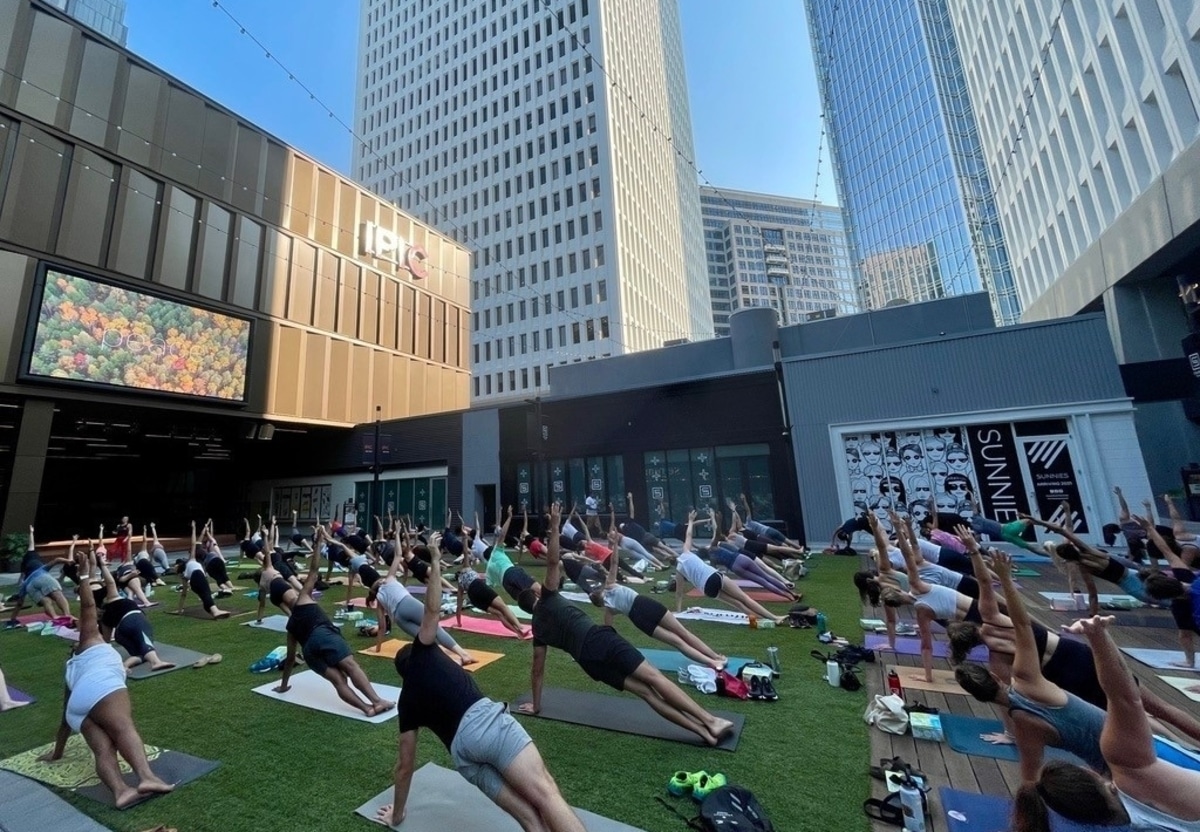 Explore Your Inner Zen With Free Yoga On Colony Square Every Wednesday ...