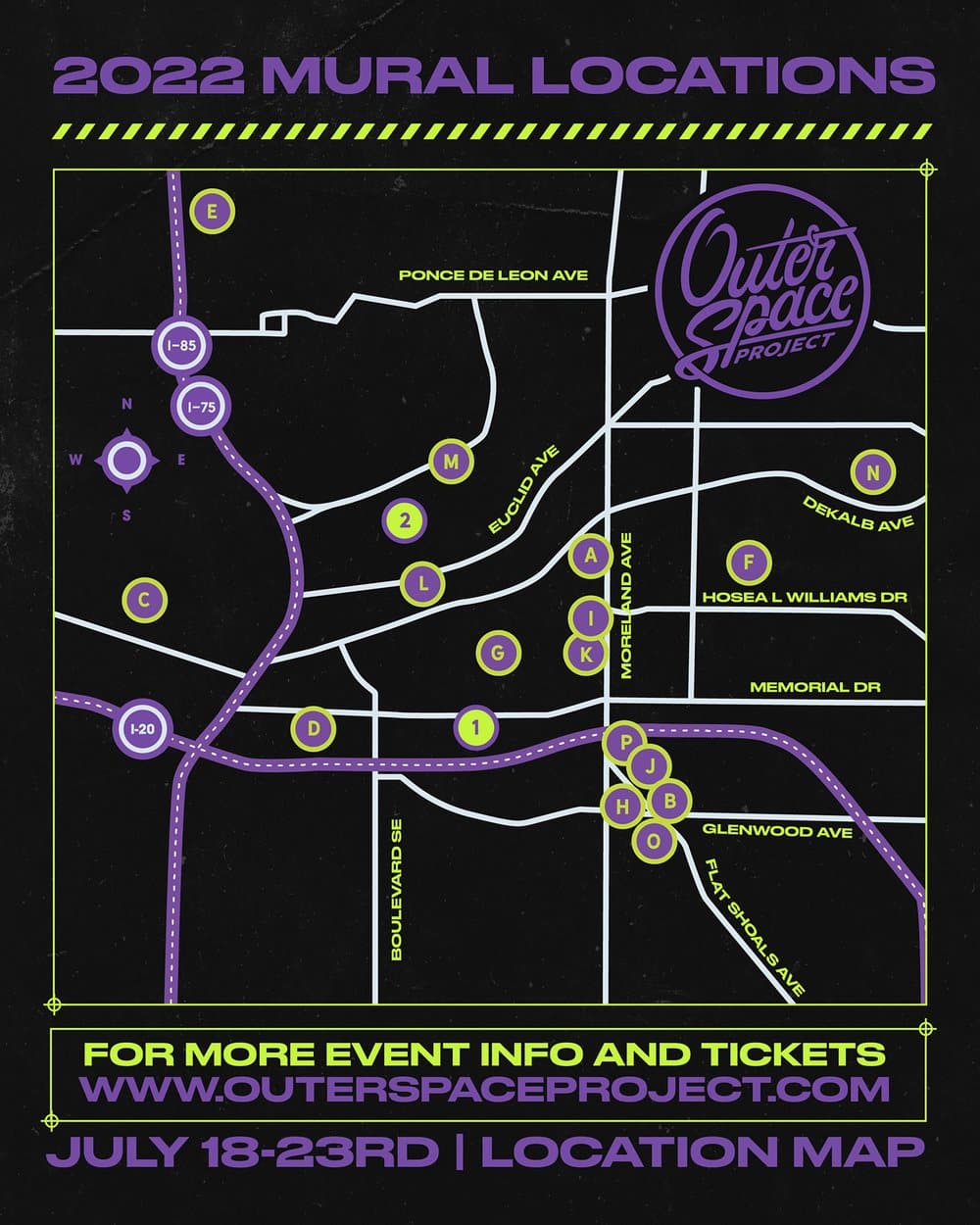 Several Murals Take Over Atlanta Thanks To This Beloved Public Art Project