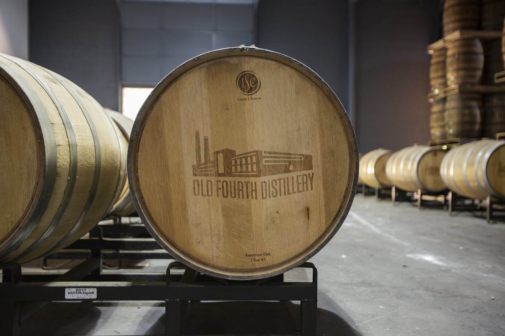 Discover What's Behind The Bookshelf At This Historic Distillery In Atlanta