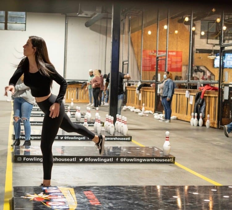 Strike A Touchdown At This Unique Bowling & Football Bar In Atlanta