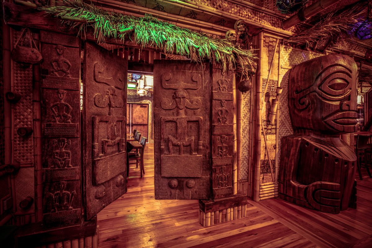 Become Immersed In The Tropics At The Bamboo Room In Savannah Georgia