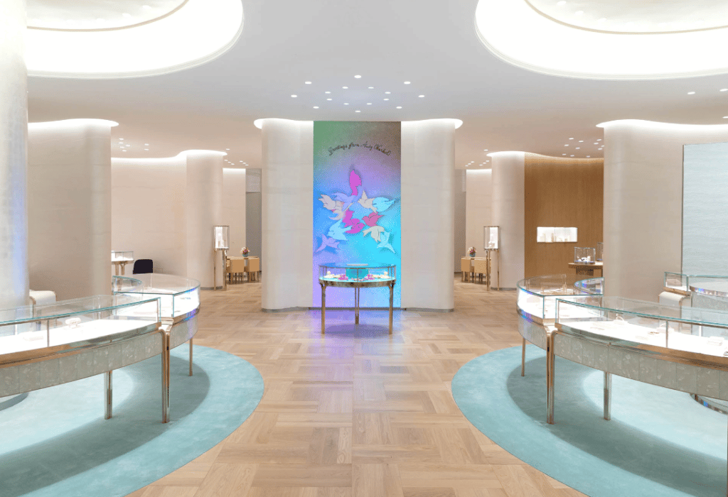 The Latest Tiffany & Co. Store Lands In Atl With Local Artist Painted ...
