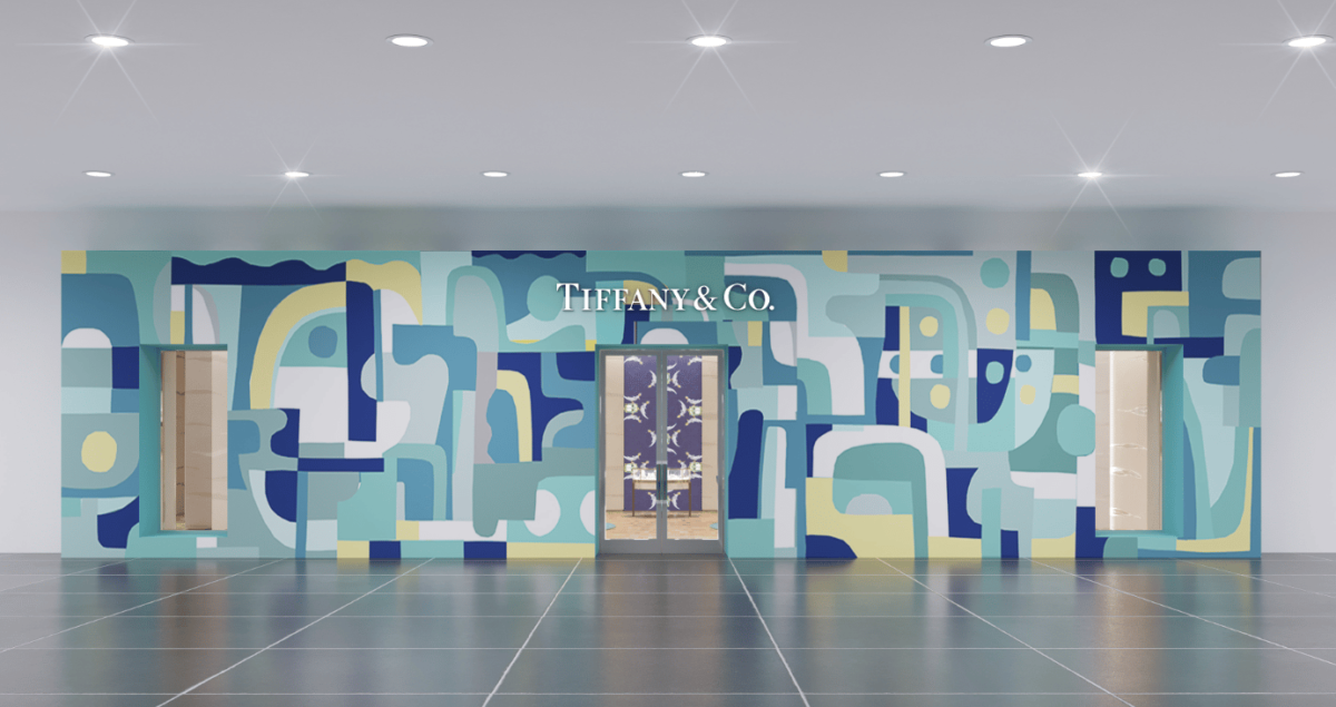 The Latest Tiffany & Co. Store Lands In Atl With Local Artist Painted ...