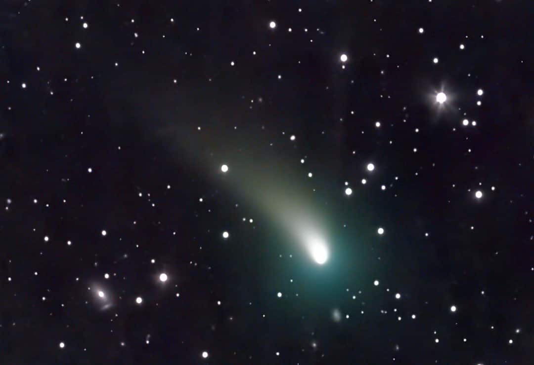 Keep Your Eye On The Sky For A Rare Sighting Of A Green Comet