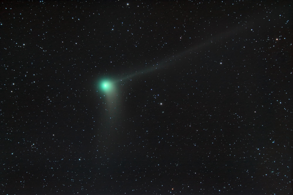 Keep Your Eye On The Sky For A Rare Sighting Of A Green Comet