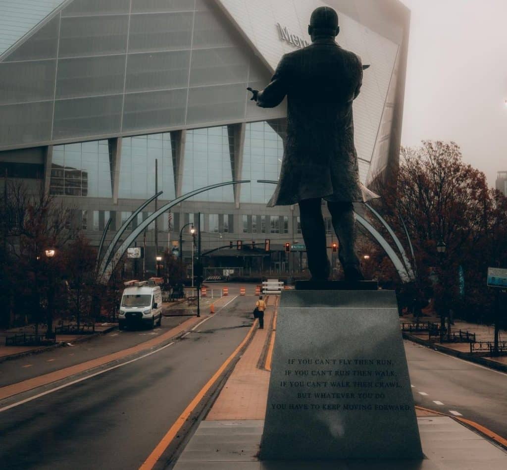 This Interactive Sculpture Dedicated To MLK Has Been Unveiled In Atlanta