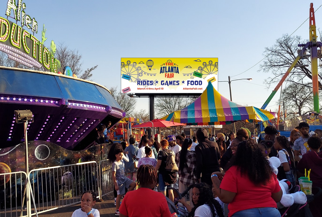 Atlanta Fair Is Back In Time For Spring, And It's Bigger Than Ever