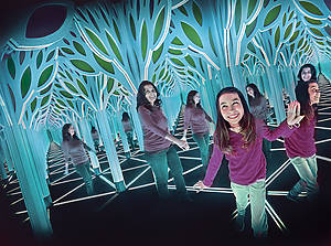 An Amazing Mirror Maze Exhibit Is Coming To Atlanta This June