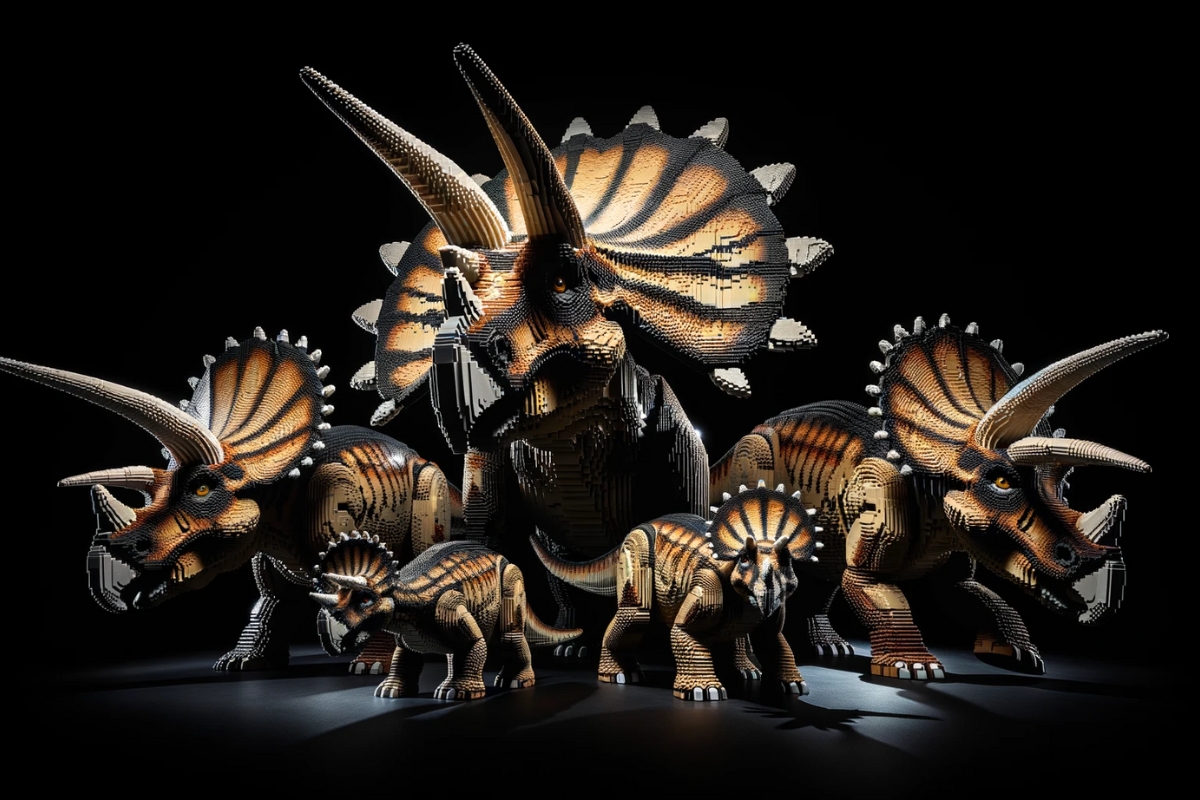 Dino Brick Adventure Is Leaving ATL & Taking Its LEGO Sculptures